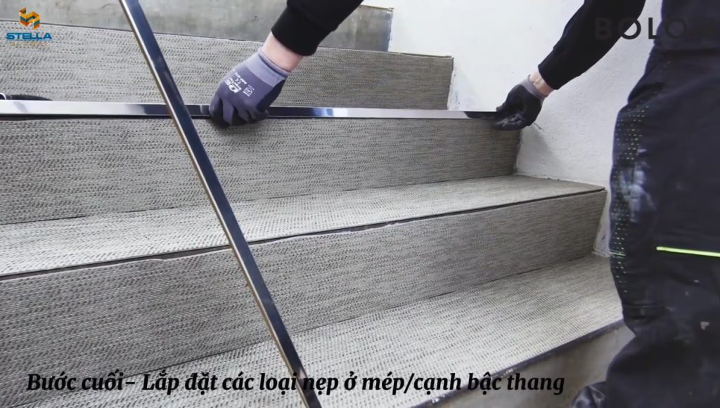 INSTRUCTIONS FOR INSTALLATION OF BOLON WOVEN VINYL FLOORING ON STAIRS ...